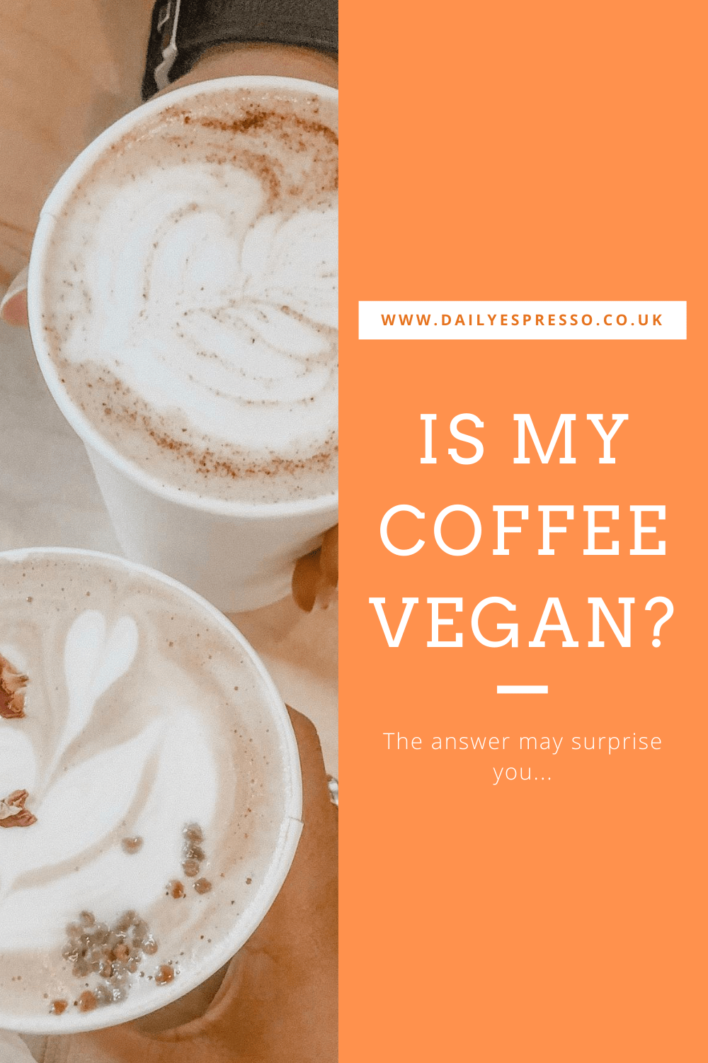 Is Coffee Vegan? - Daily Espresso